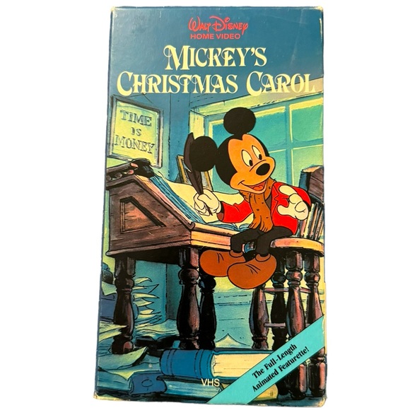 Disney | Other | Walt Disneys Vintageretro Vhs Tape Mickeys Christmas ...